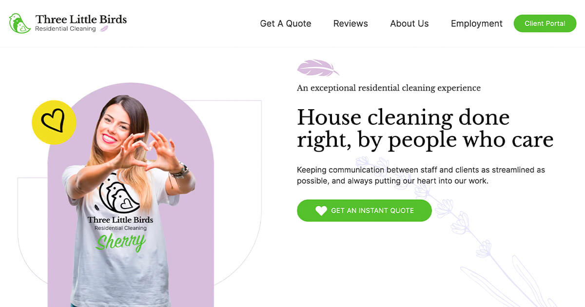 Professional Home Cleaning in Hamilton - Three Little Birds Residential ...